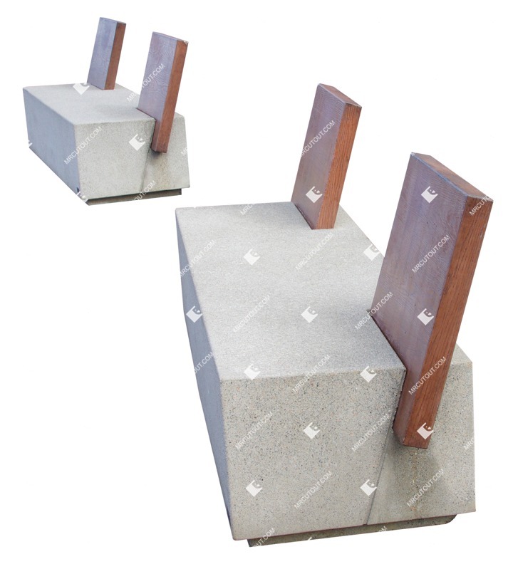 Cut out Bench 0019 | MrCutout.com
