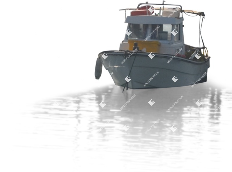 Cut out Boat 0046 | MrCutout.com
