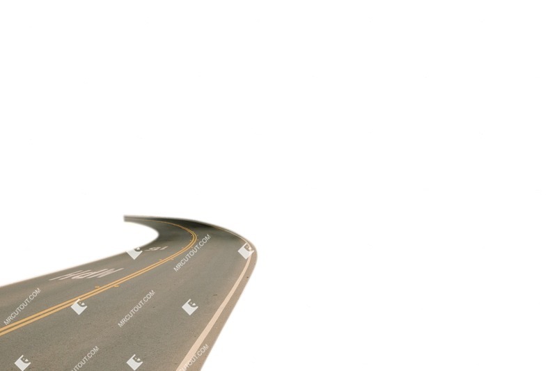 Cut out Road 0008 | MrCutout.com