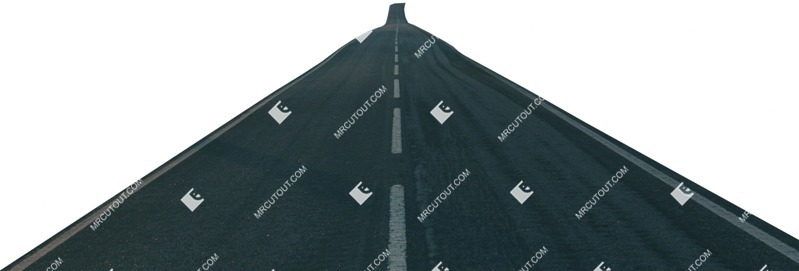 Cut out Road 0039 | MrCutout.com